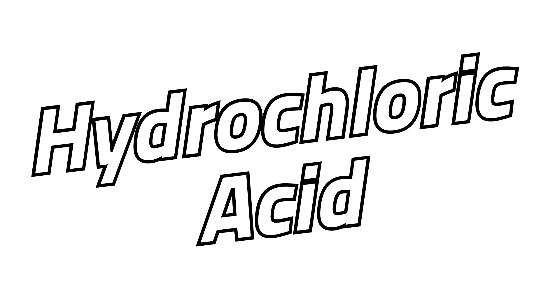 Hydrochloric Acid – Bondall